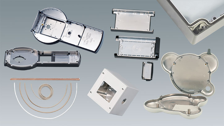 RFI/EMI shielding | EMC Aluminium coating of enclosures | OKW